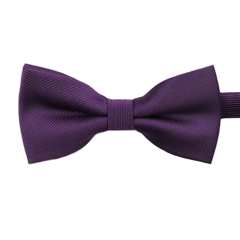 Corbatin morado algodon – Kumora Ties